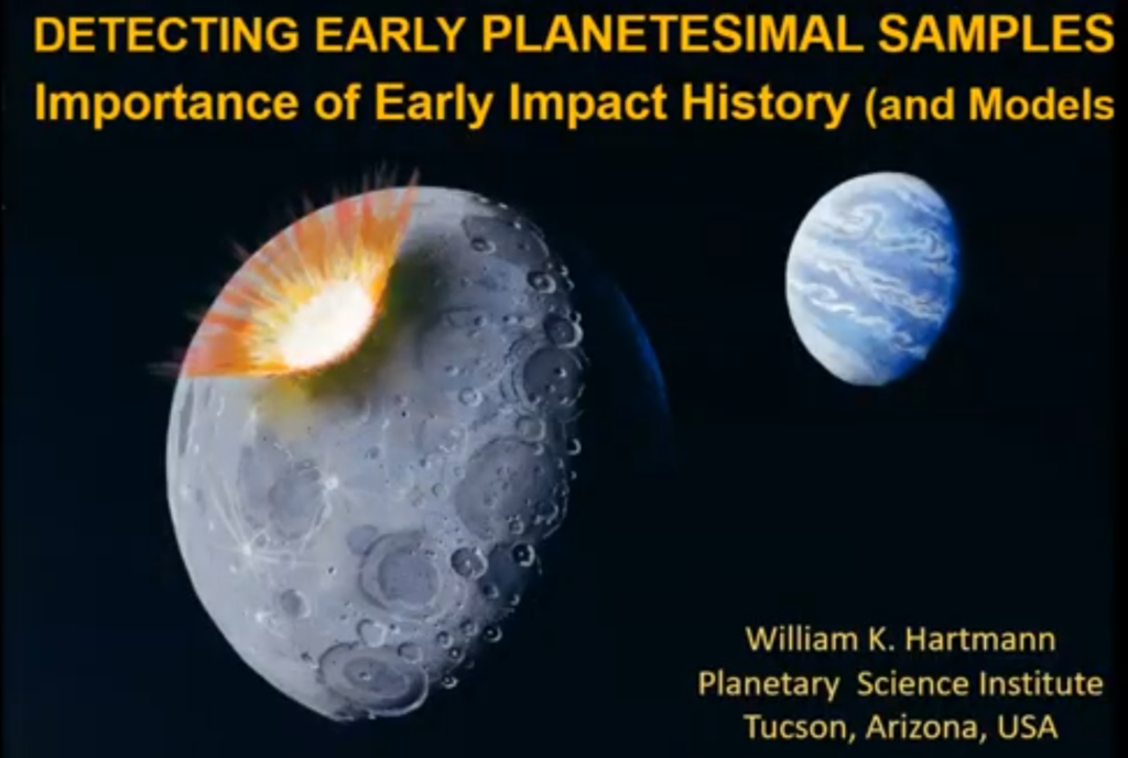 Meetings – Timing and Processes of Planetesimal Formation and Evolution